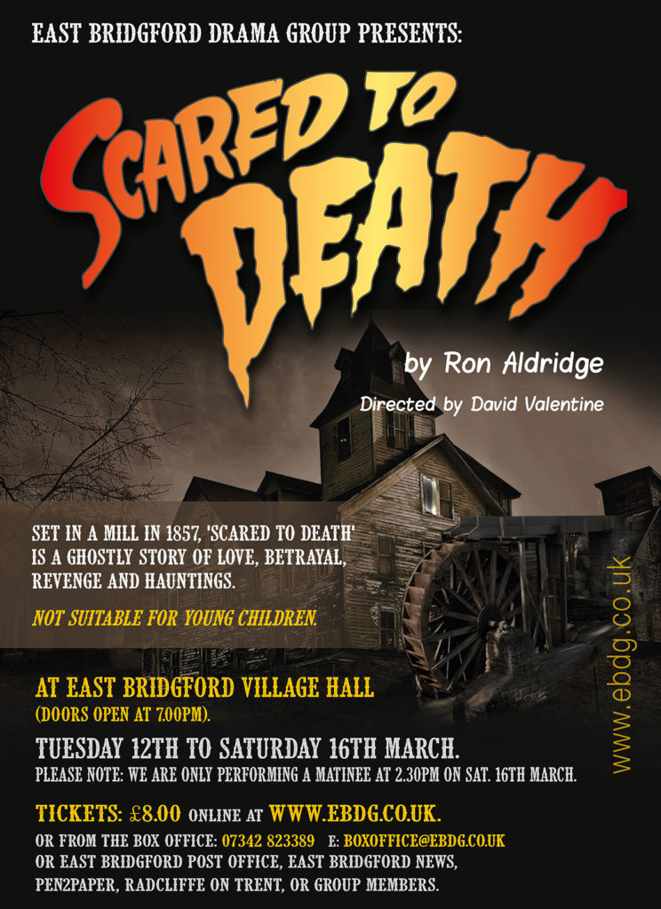 Scared to Death | East Bridgford & Bingham Drama Group